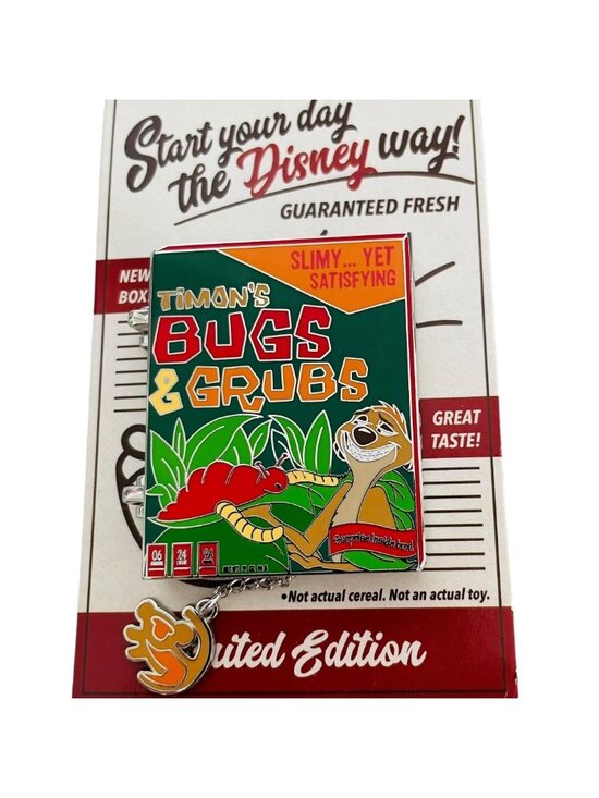 Disney | Accessories | Disney Lion King Timons Bugs And Grubs Cereal ...